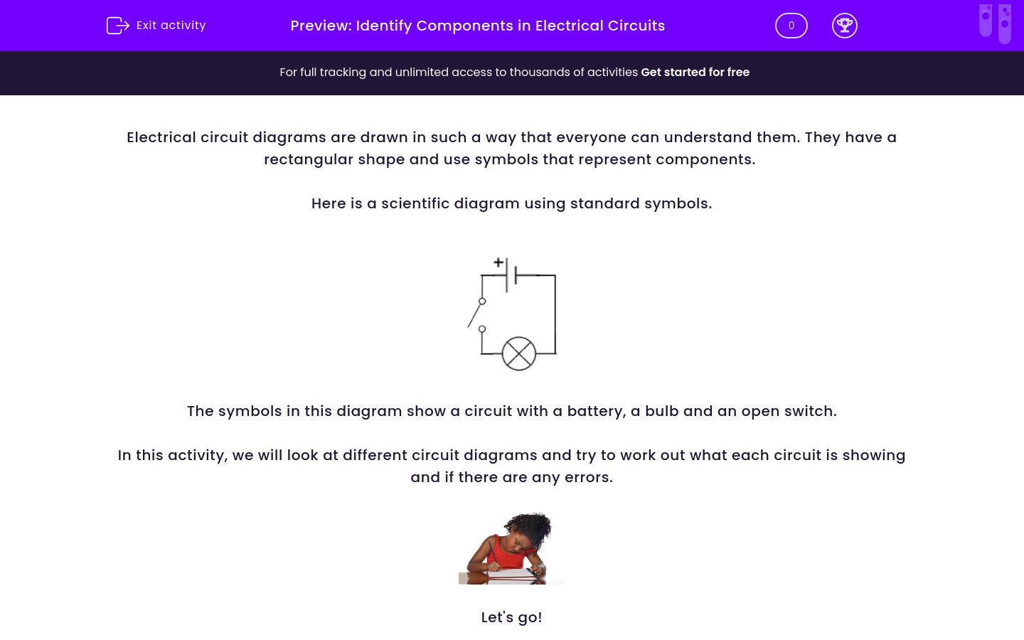 Identify Components in Electrical Circuits Worksheet - EdPlace