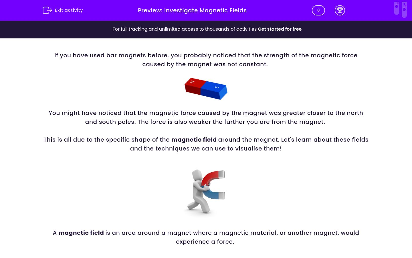 Investigate Magnetic Fields Worksheet - EdPlace