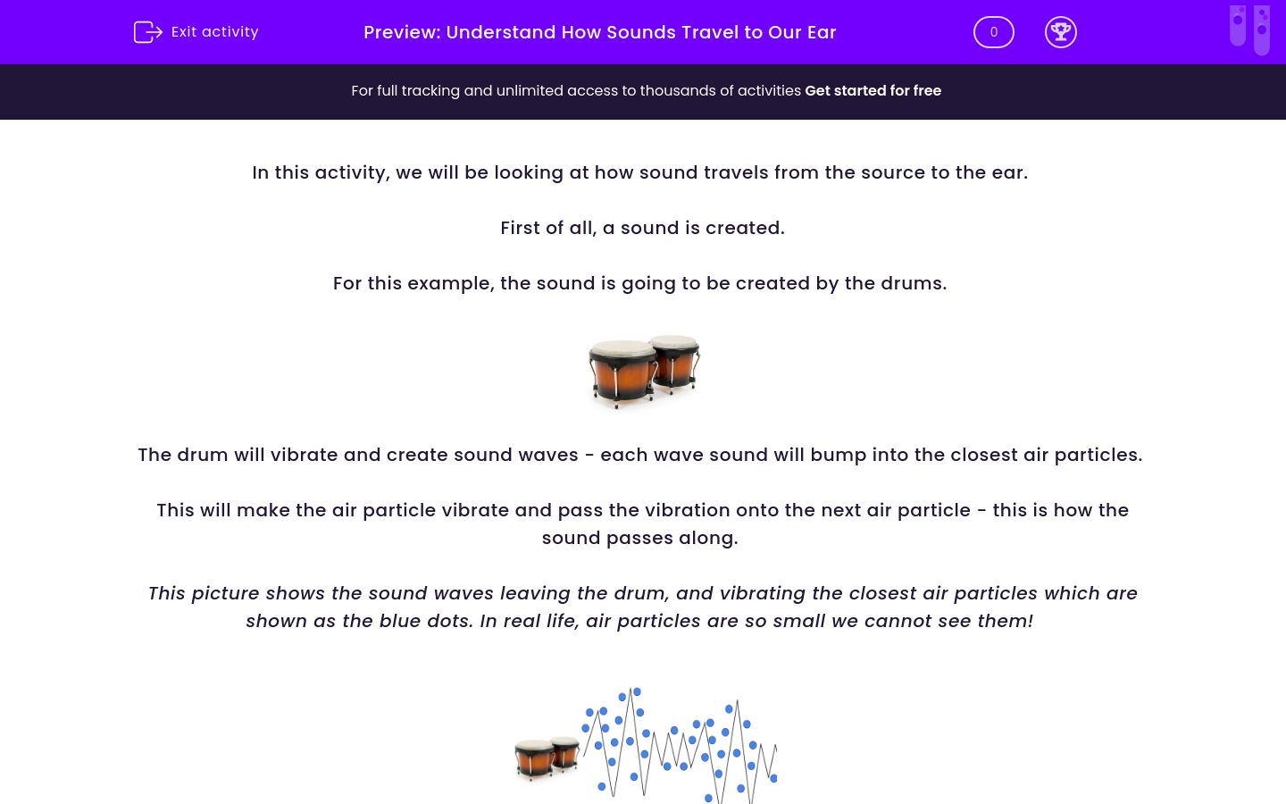 Understand How Sounds Travel to Our Ear Worksheet - EdPlace